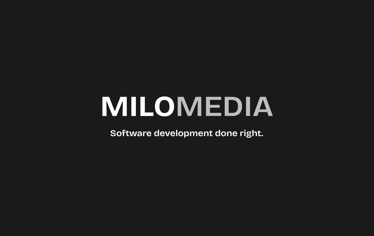 MILOMEDIA | Software development done right
